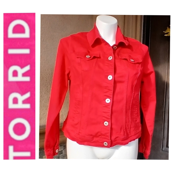 torrid | Jackets & Coats | Torrid Red Teddy Jacket | Poshmark